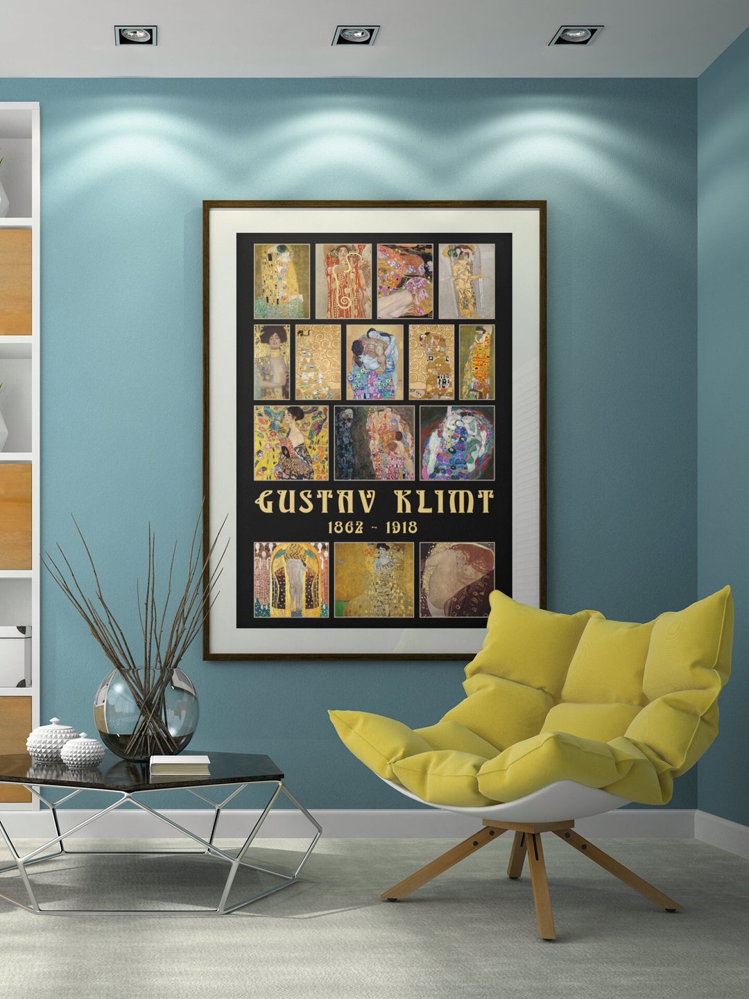 Gustav Klimt. Huge 24x36 Inch Poster Print With 15 Classic Klimt, Art ...
