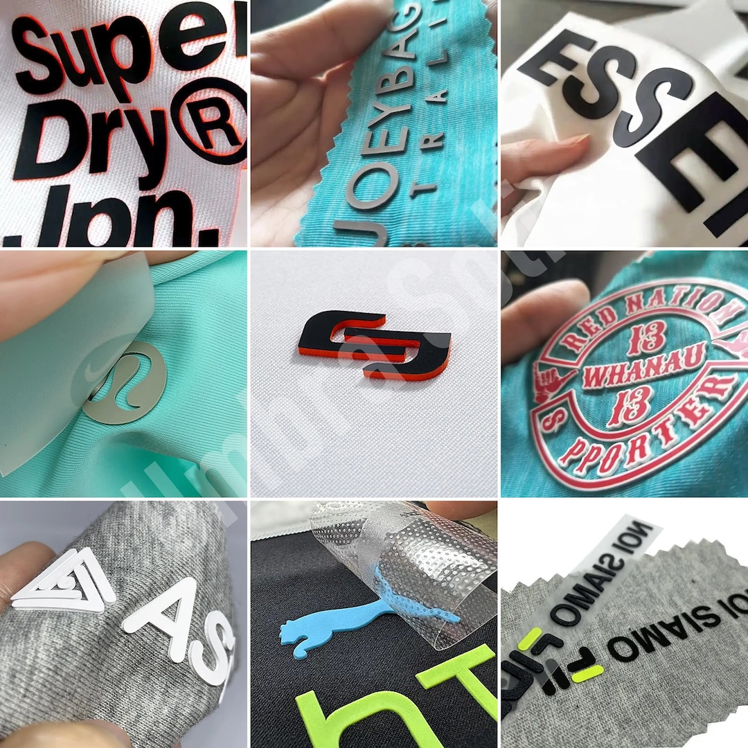 Your Own Design Embossed Patches, Heatpress on Patches Personalized ...