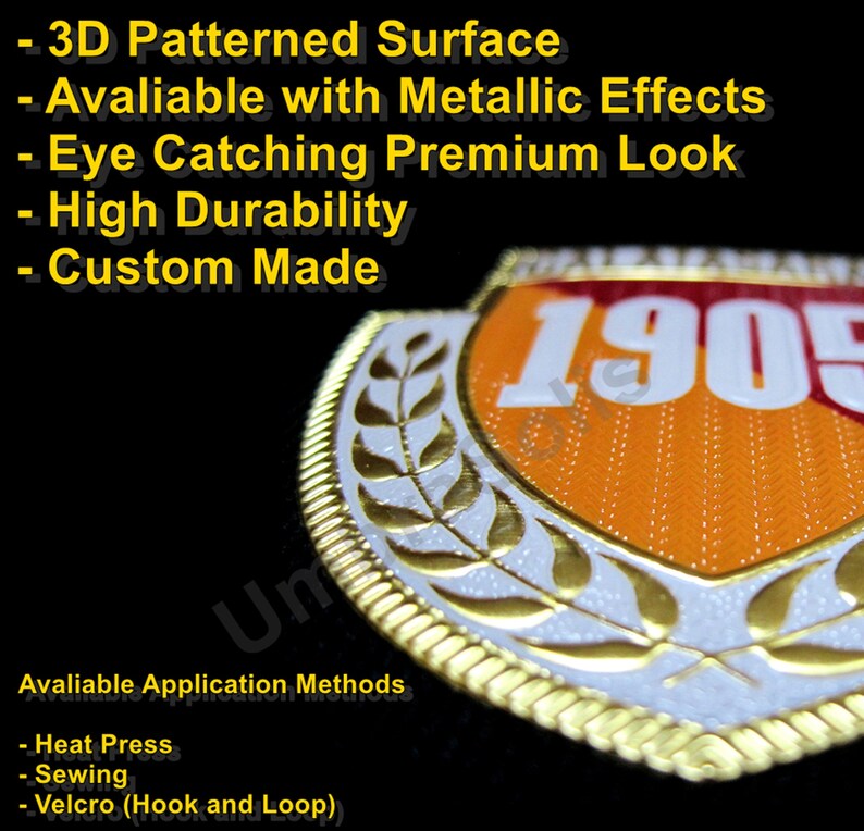 Custom Made Teamwear Patches, College Patchs, Schoolwear Badges ...