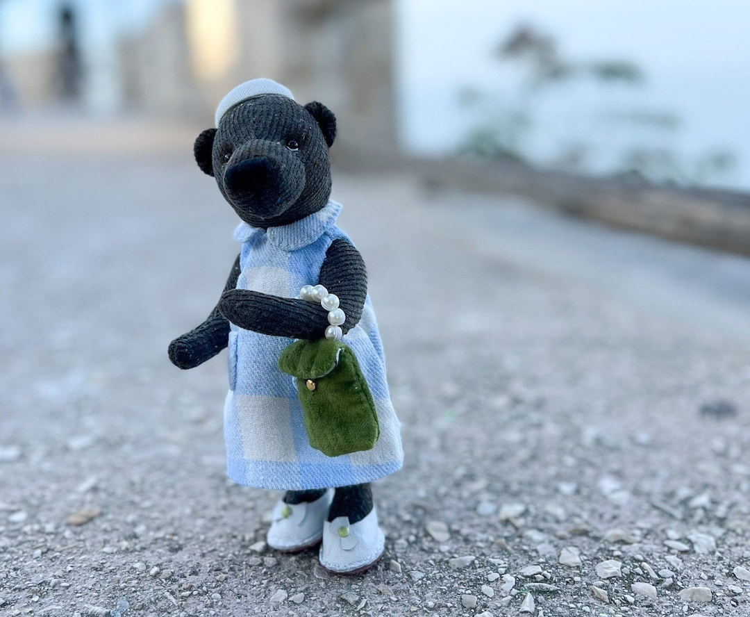 OOAK ARTIST Teddy Bear, Small Teddy Bear, Teddy Bear Comes With Soft ...