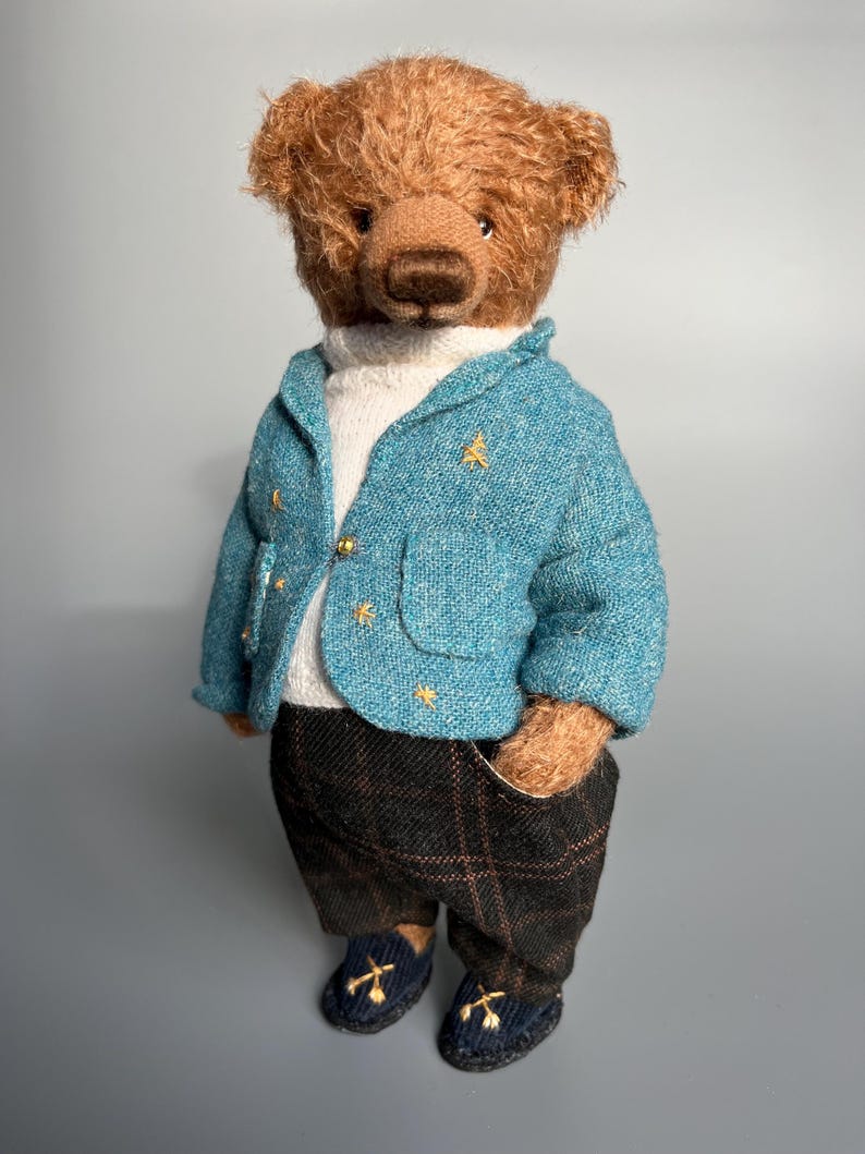 Collectible Mohair Teddy Bear, Christopher, 9” - Etsy