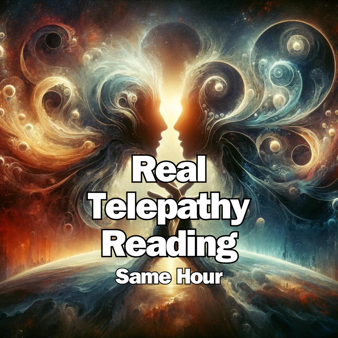 Same Hour Real Telepathy,empath,mind Reading,psychic Reading Telepathy ...