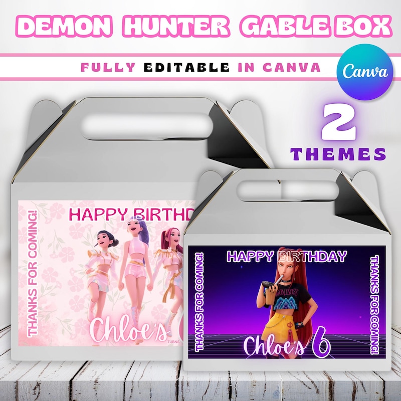 Kpop Demon Hunters Happy Meal - Etsy