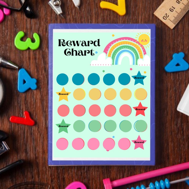 Reward Chart Toddler Reward Chart Reward Chart Printable - Etsy