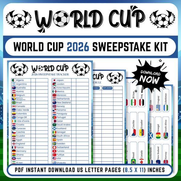 World Cup 2026 Canva - Etsy UK