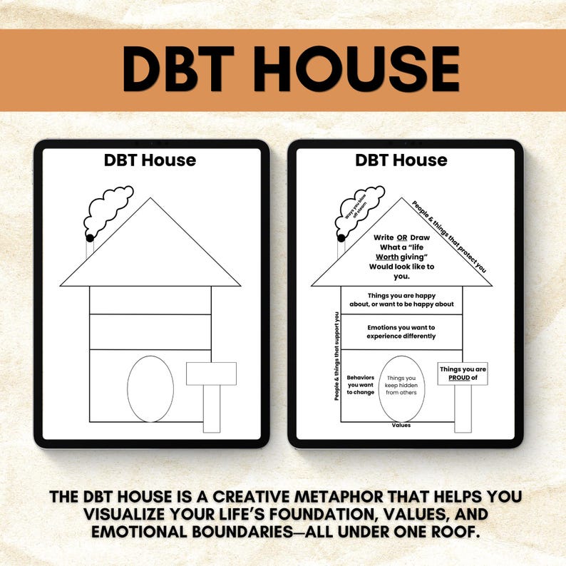 DBT Mega Bundle: 300+ Printable Mental Wellness Worksheets (digital ...