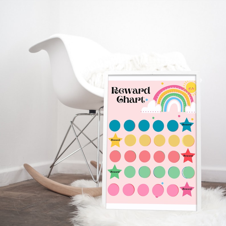 Reward Chart Toddler Reward Chart Reward Chart Printable - Etsy