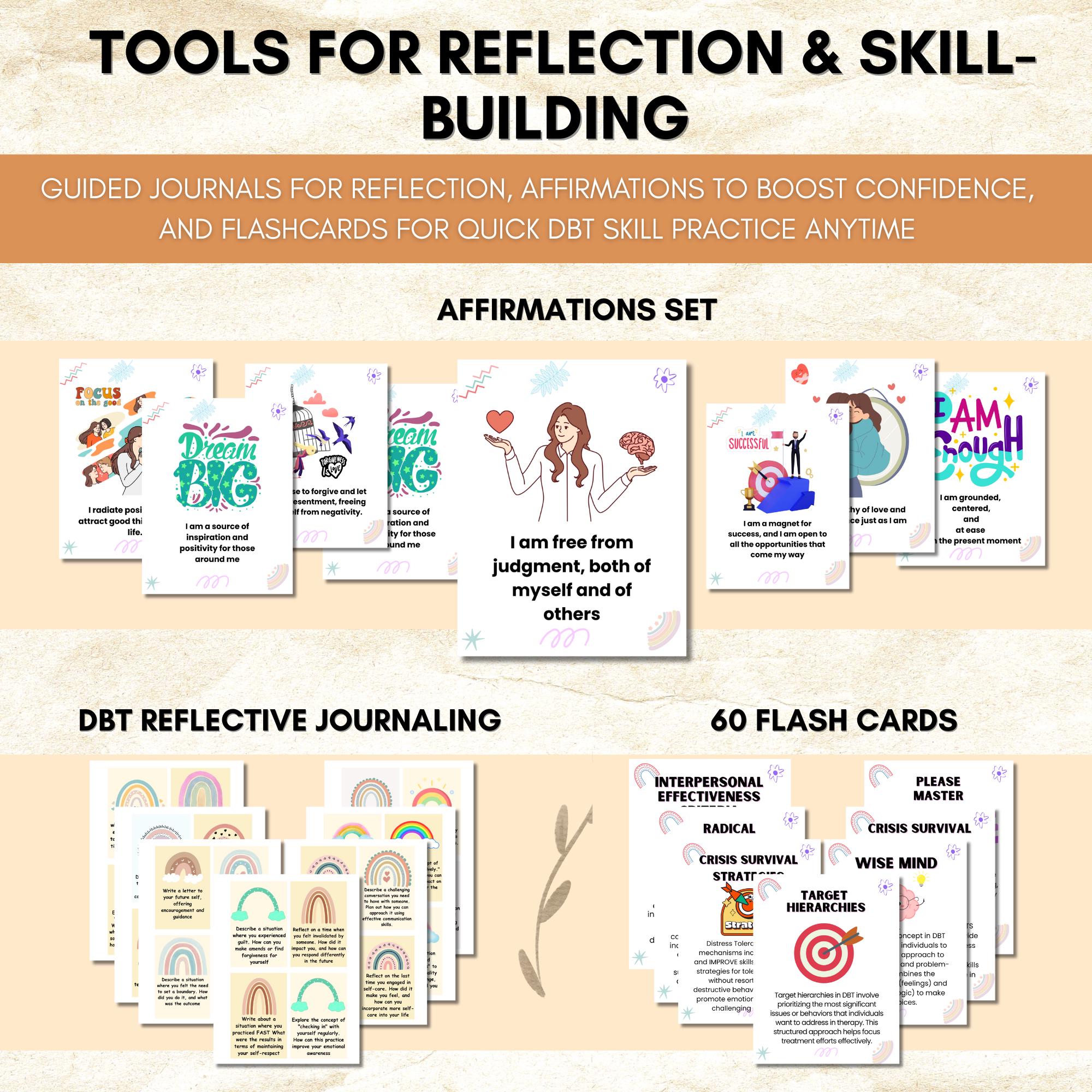 DBT Mega Bundle: 300+ Printable Mental Wellness Worksheets (digital ...