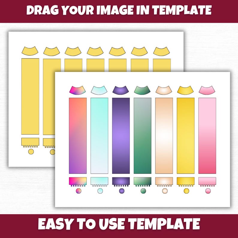 Apple Pencil Wrapper Template: SVG, PNG, Canva (digital Download) - Etsy