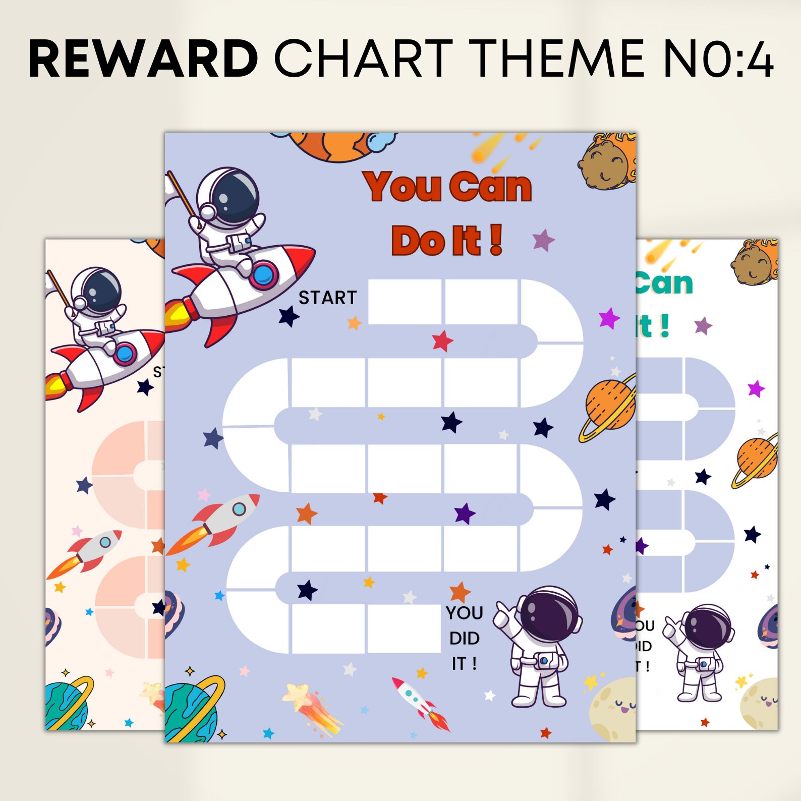 Editable Reward Chart Bundle, Toddler Reward Chart, Printable Unicorn ...