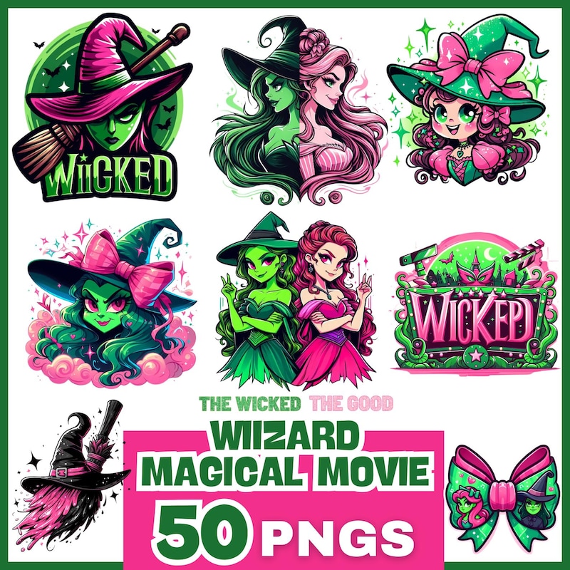 Wicked Clipart - Etsy