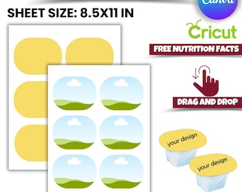 Snack Stack Topper Label Template, Snack Stack Chip Template, Snack ...