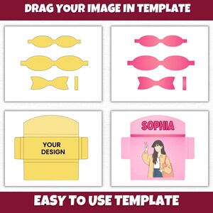 1.55 Oz Chocolate Bar Purse Template, Chocolate Bar Purse With Bow ...