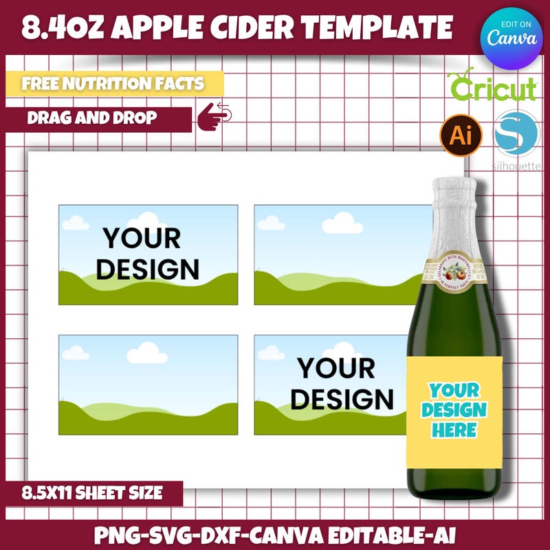 Apple Cider in a Bottle - Etsy