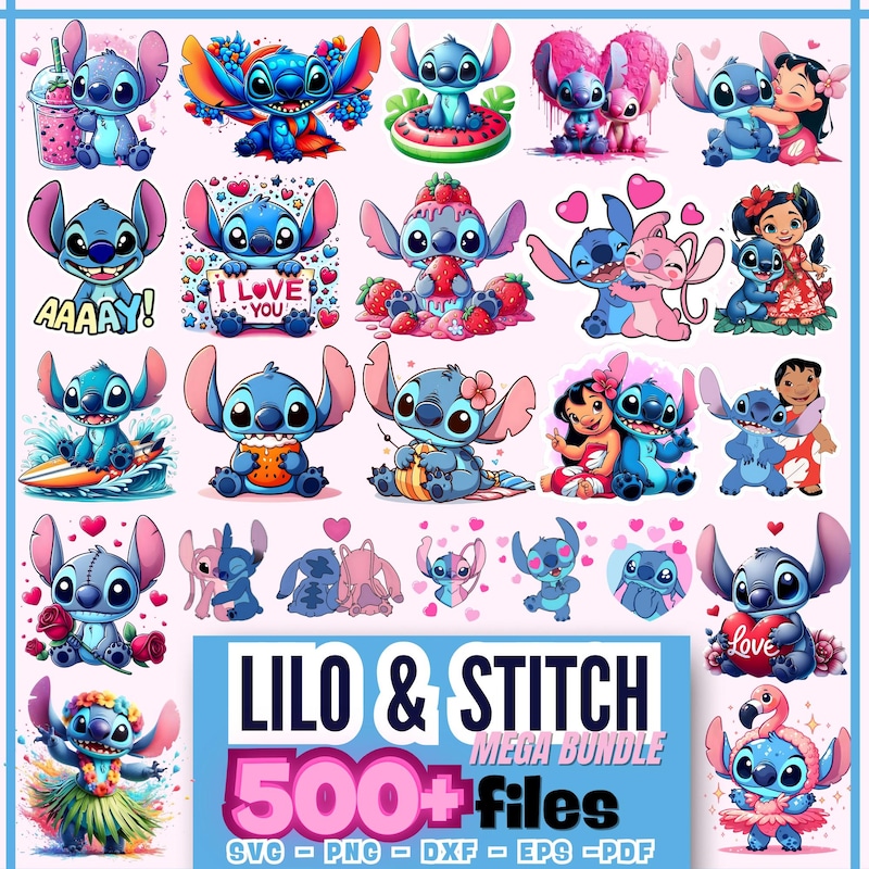 Lilo Stitch Kawaii - Etsy