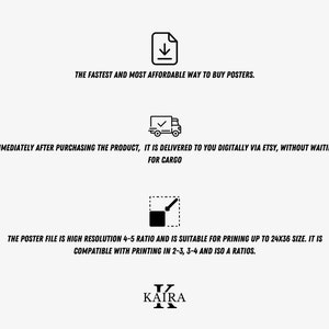 Custom Album Poster White Music Wall Art Choose Any Album Song ...