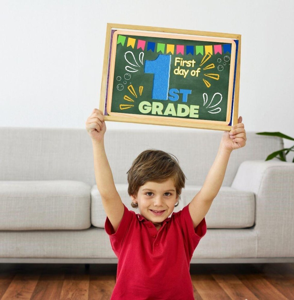 First Day of School Sign Printable, First Day of Pre-k-12 Grade Sign ...
