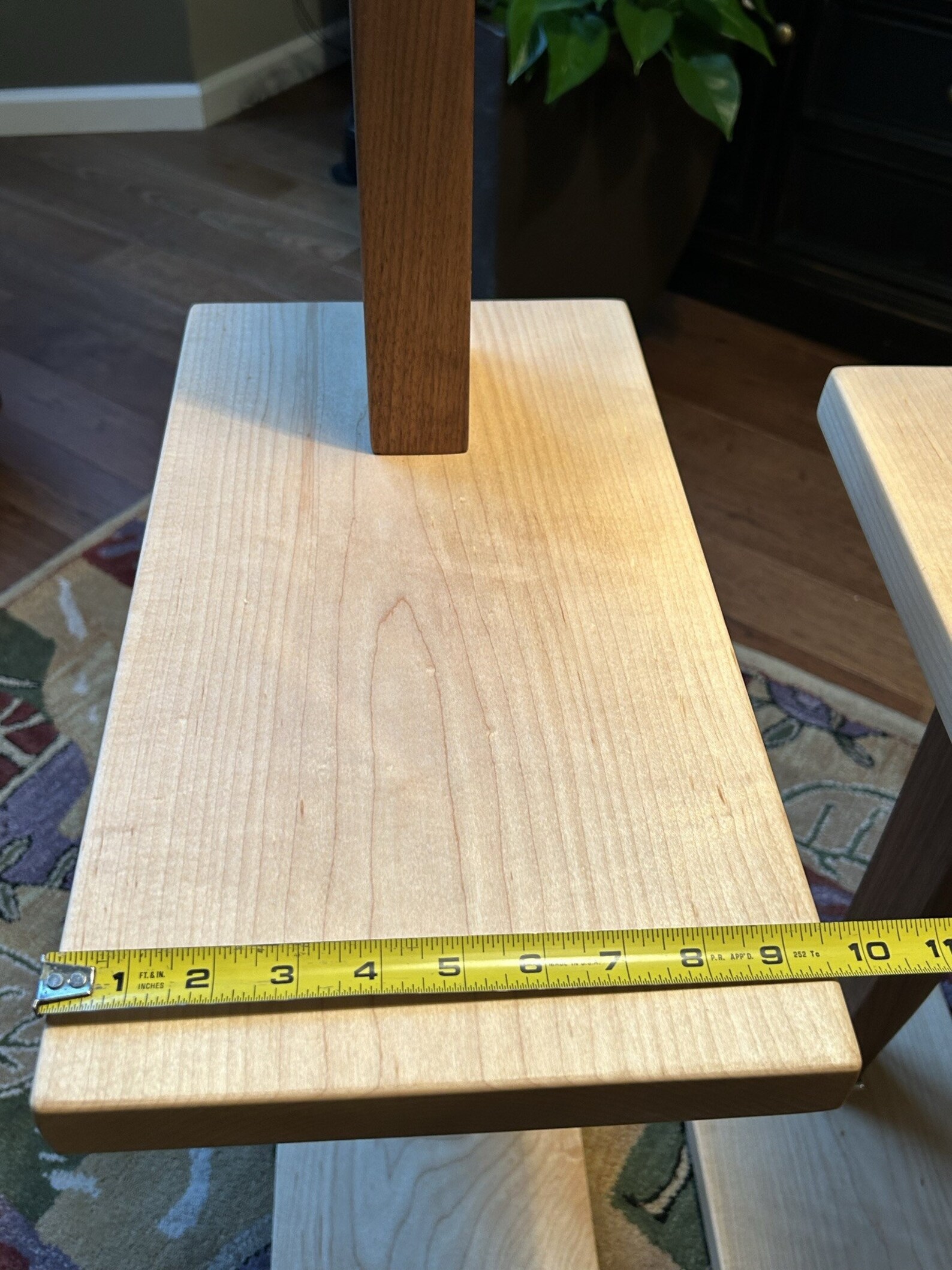 Speaker Stands pair, Contemporary Design Made of Select Walnut and ...