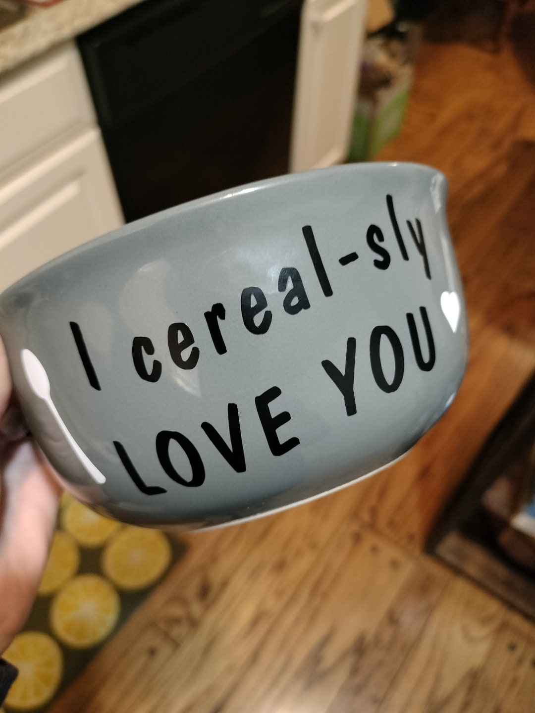 I Cereal-sly Love You Custom Bowl - Etsy