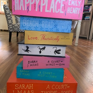 How to Build Your Own Book Stack End Table Stacking Books - Etsy Canada