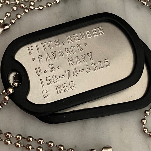 Iceman Dog Tags - Etsy