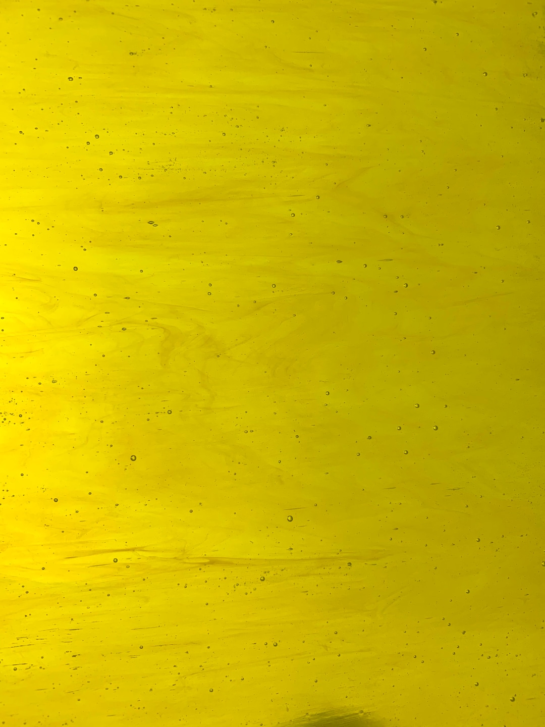 Yellow Stained Glass Sheet Transparent for Mosaic Sun Catchers 3mm 20cm ...