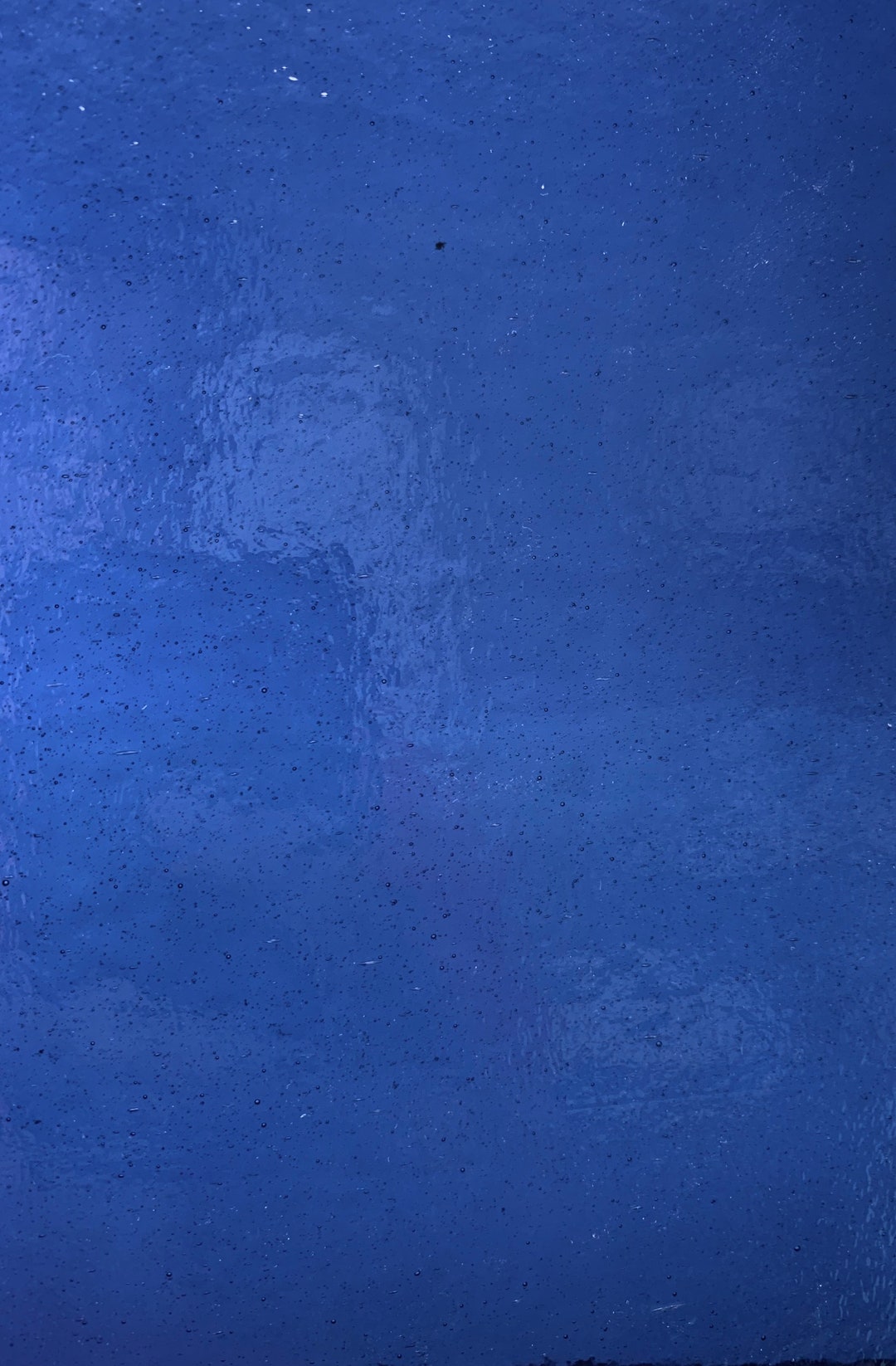 Cobalt Blue Glass Sheet Transparent for Mosaic Sun Catchers 3cm 20cm ...