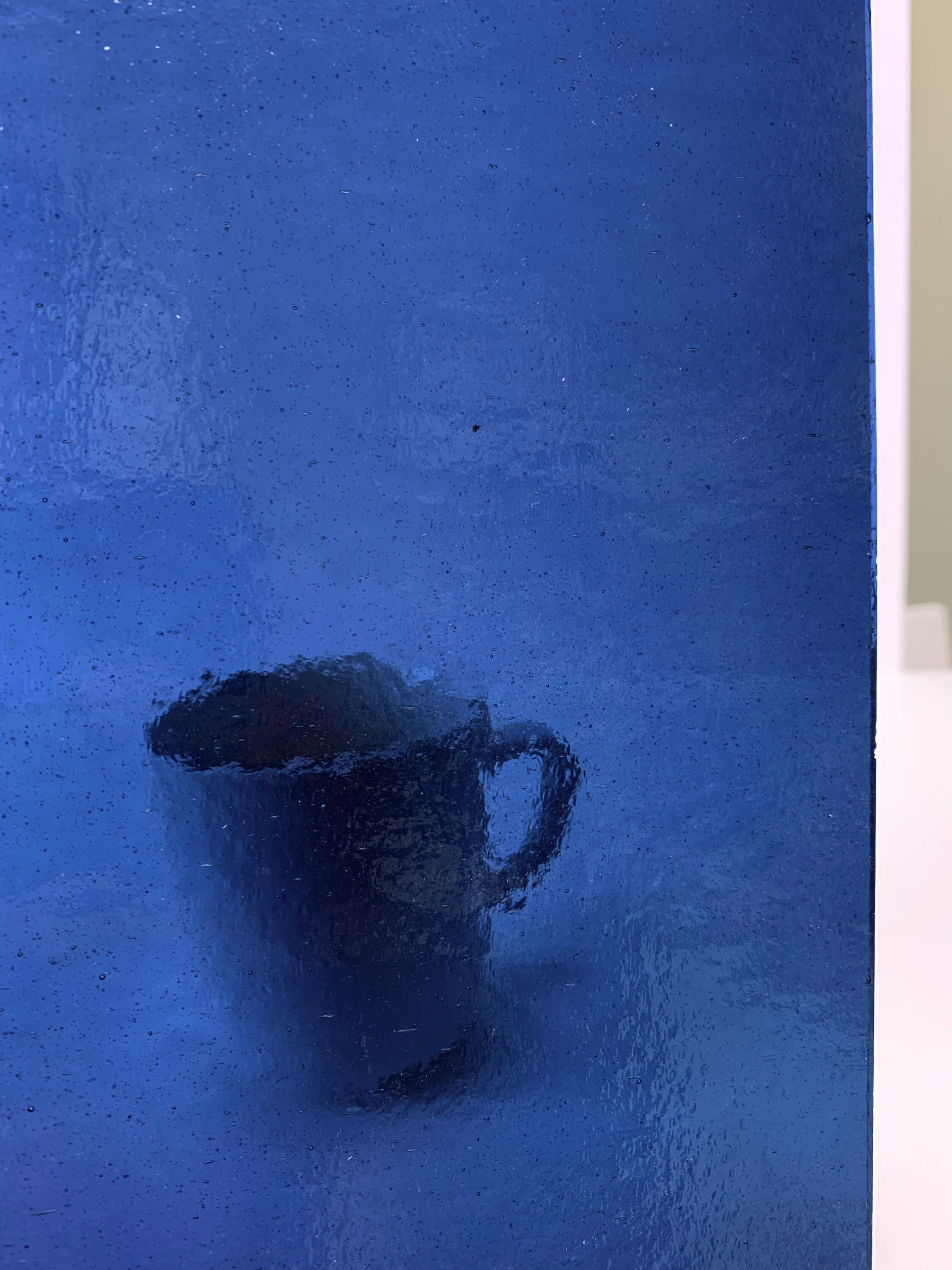 Cobalt Blue Glass Sheet Transparent for Mosaic Sun Catchers 3cm 20cm ...