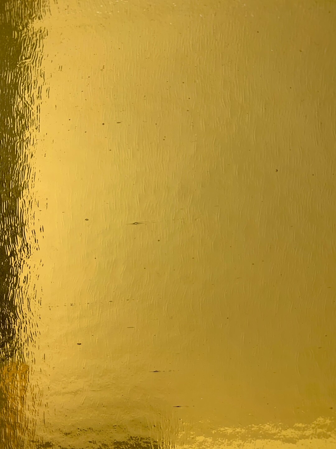 Yellow Stained Glass Sheet Transparent for Mosaic Sun Catchers 3cm 20cm ...