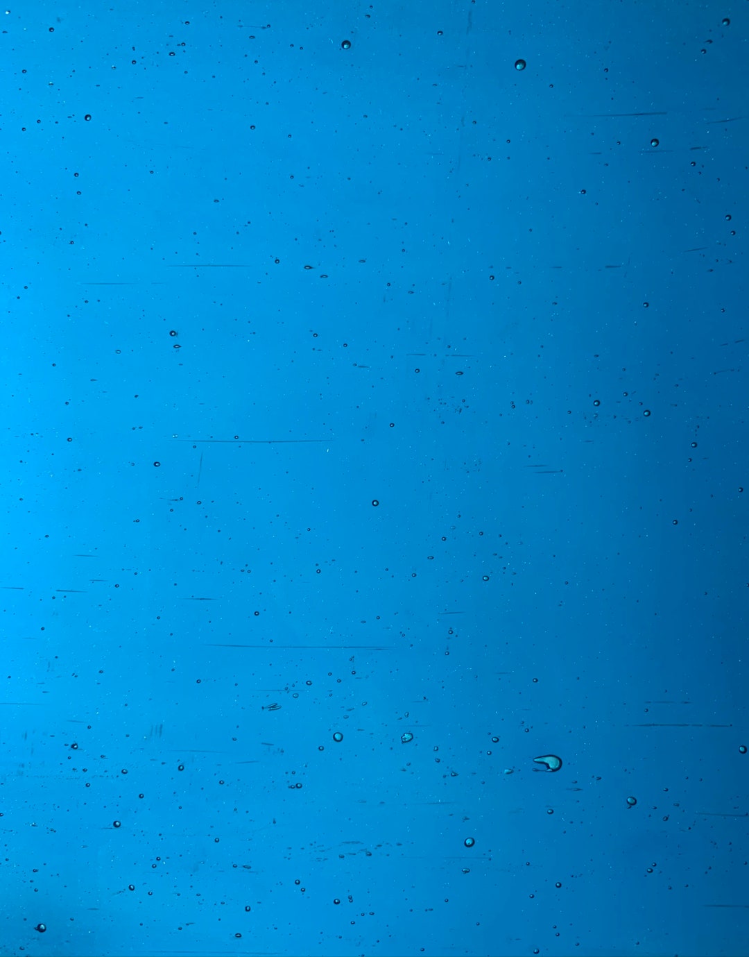 Blue Stained Glass Sheet Transparent for Mosaic Sun Catchers 3cm 20cm ...