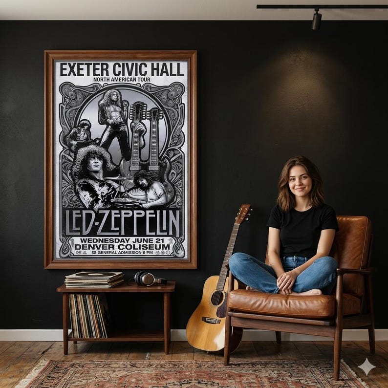 Concert Poster Bundle VER 2 - Fan Remake – Vintage Rock Memorabilia ...