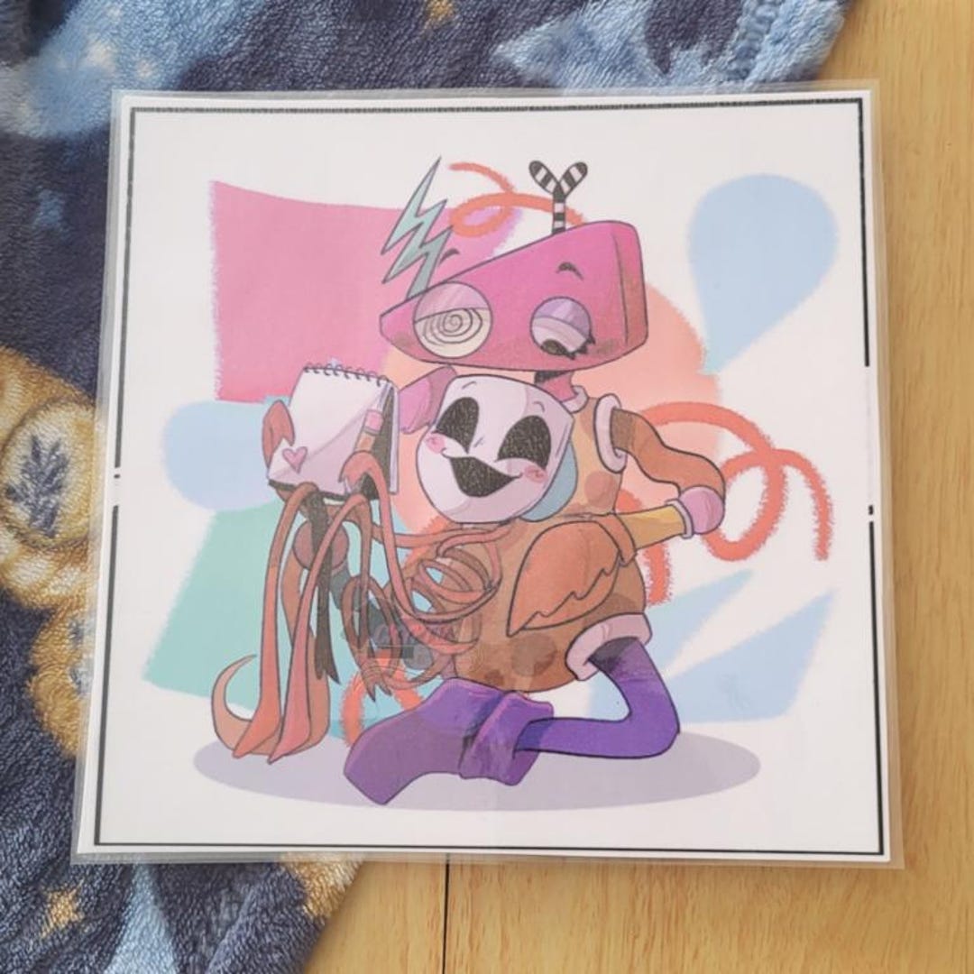 Abstragedy - TADC Art Print/sticker [print - ~7in X 7in/sticker - ~3in ...