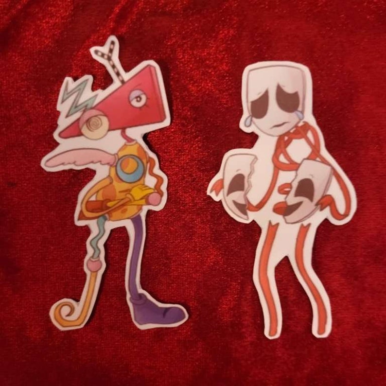 The Digital Circus TADC Stickers 3in - Etsy