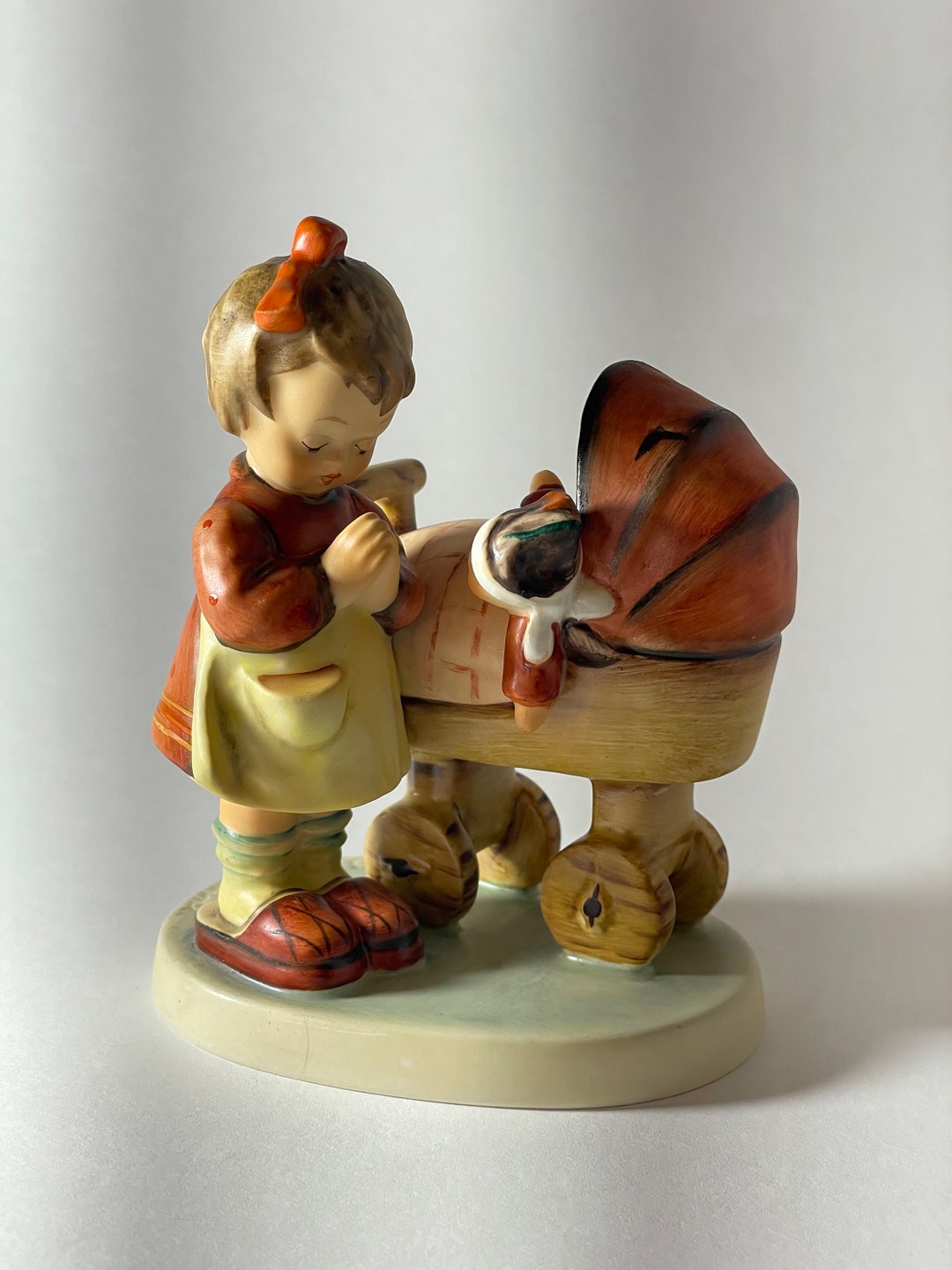 Vintage M.I. Hummel Goebel Doll Mother Figurine, Stamped 67, Signed 84 ...