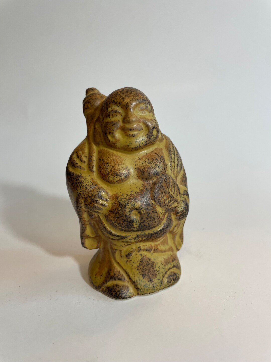 Vintage Ceramic Buddha Incense Burner Statue, Buddhist Figurine Decor ...