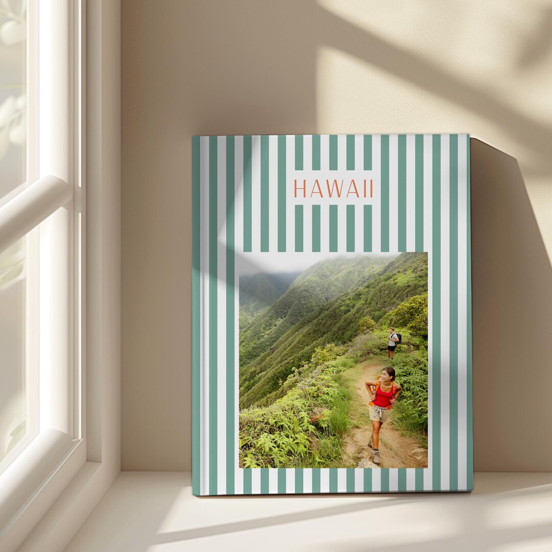 Printed Photo Book Travel – Custom Travel Album - Personalized ...