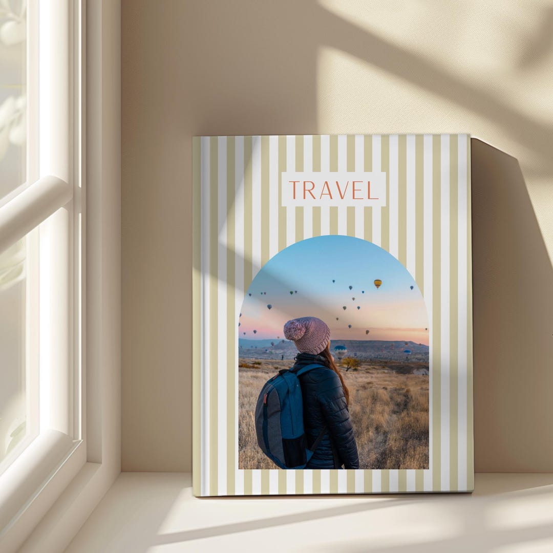 Custom Travel Photo Book With Free Design - Personalized Travel Photo ...