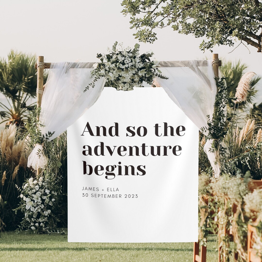 Modern Wedding Backdrop for Ceremonies Stylish Reception Backdrop for ...