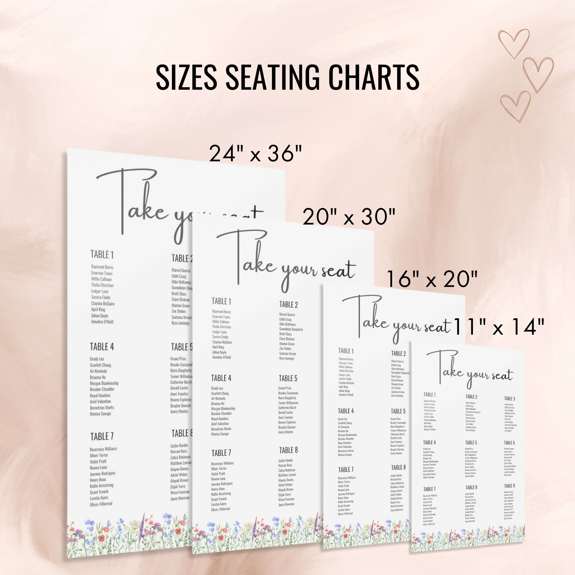 Acrylic Wedding Seating Chart Wedding Seating Chart Sign Acrylic ...