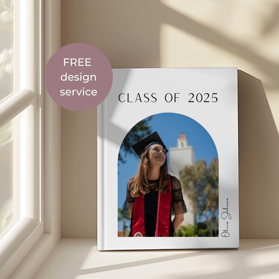 Custom Graduation Gift Photo Book - Graduation Photo Album With Free ...