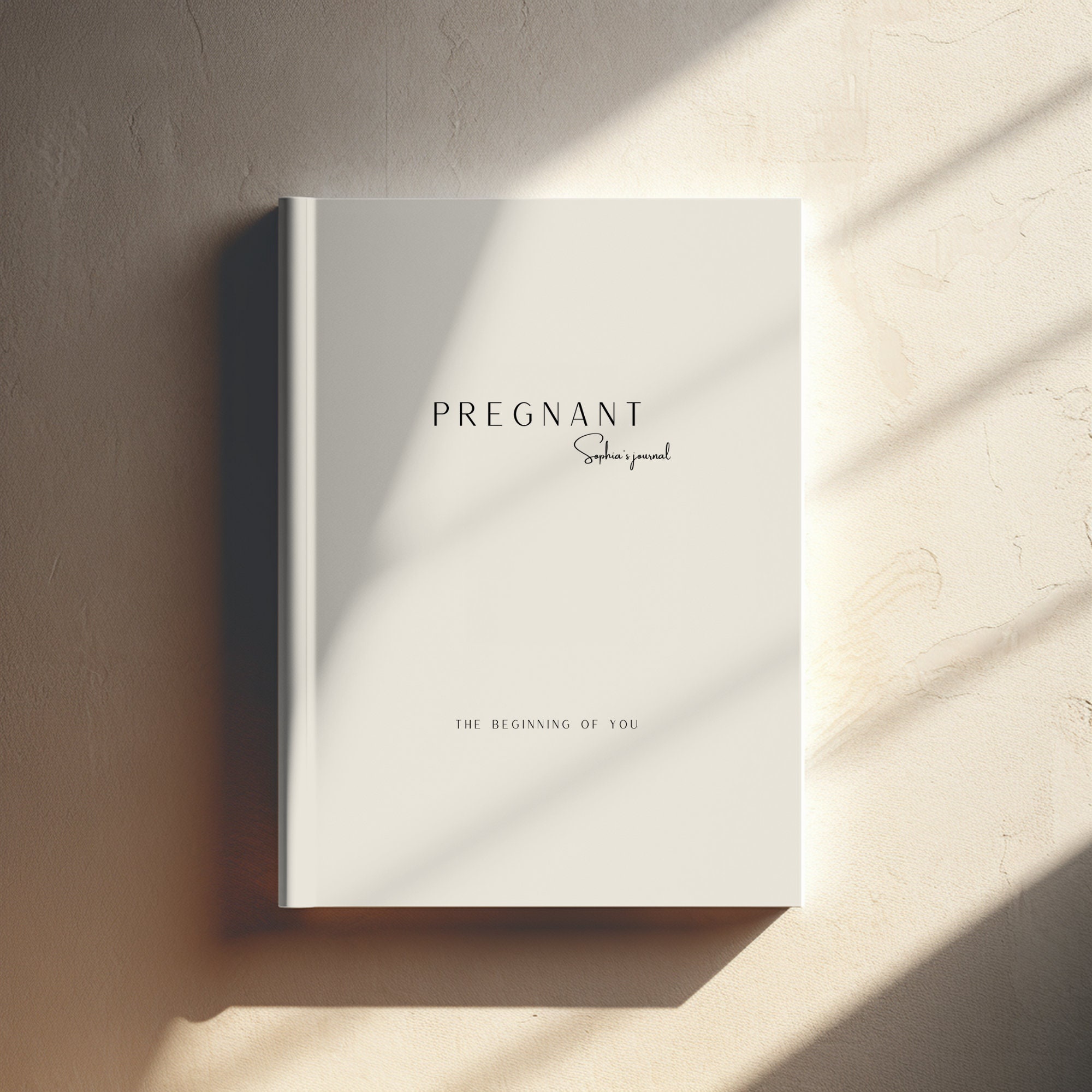 Personalized Pregnancy Journal for Mom to Be Letters to My Baby Unique ...