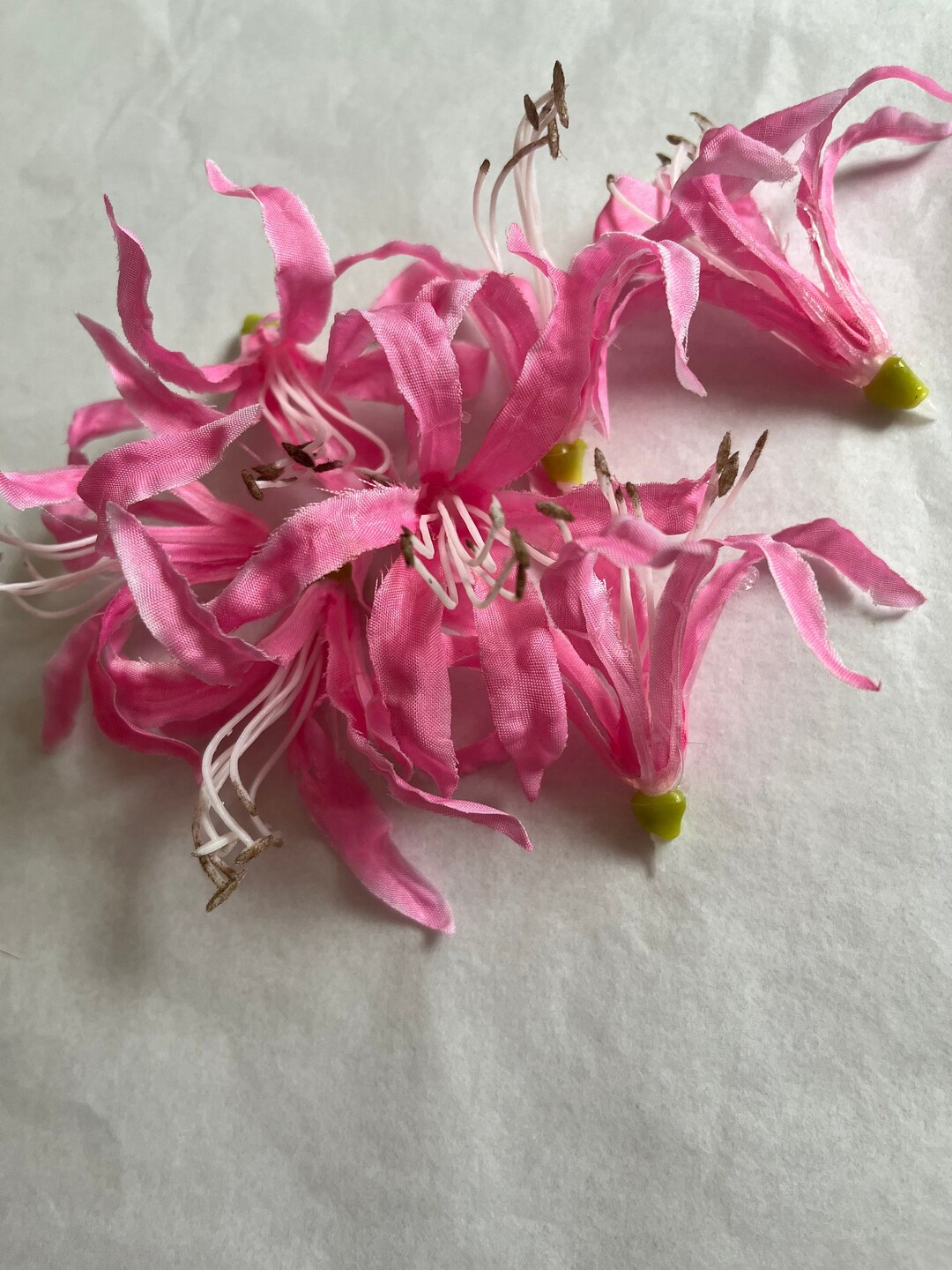 Artificial Nerine Flower Heads for Crafting, Pack of 7 Heads - Etsy