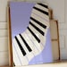 Piano Poster | Piano Keyboard Wall Art | Pianist Print | Music Poster ...