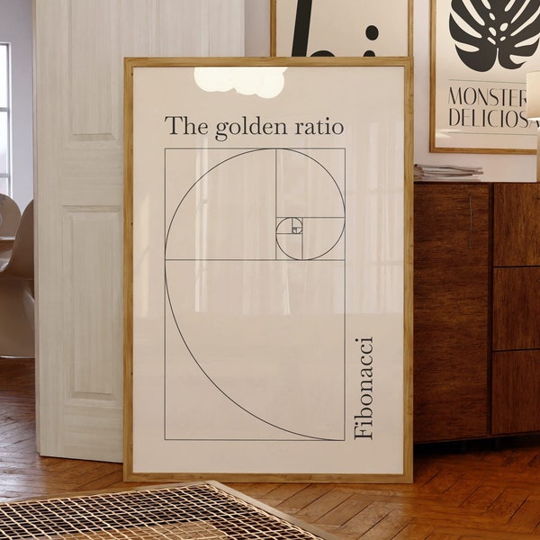 Golden Ratio Print - Etsy