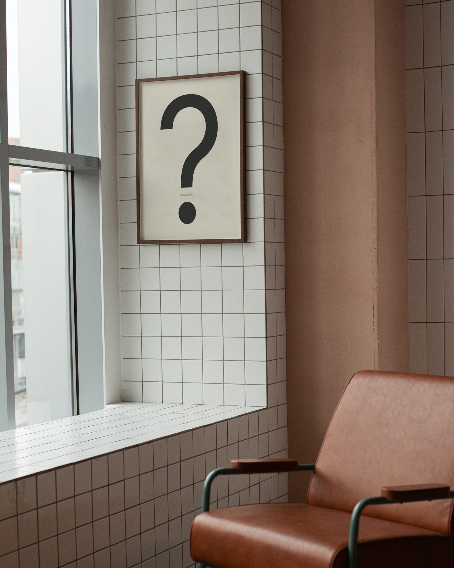 Question Mark Print: Vintage Black Typography, Retro Wall Art (digital ...