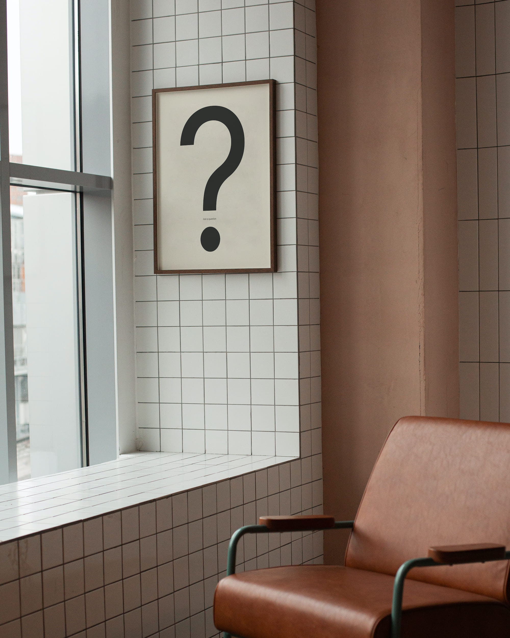 Question Mark Print: Vintage Black Typography, Retro Wall Art (digital ...