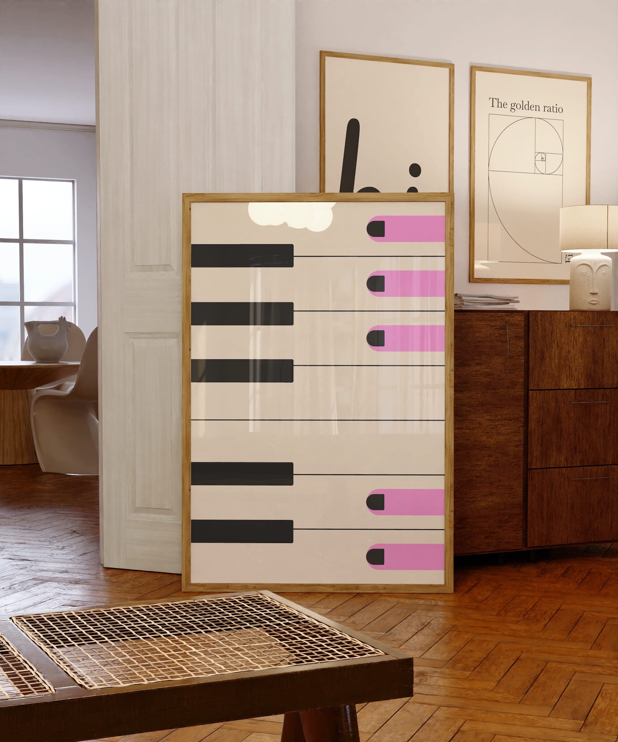 Minimalist Piano Keys Print, Music Room Decor (digital Download) - Etsy