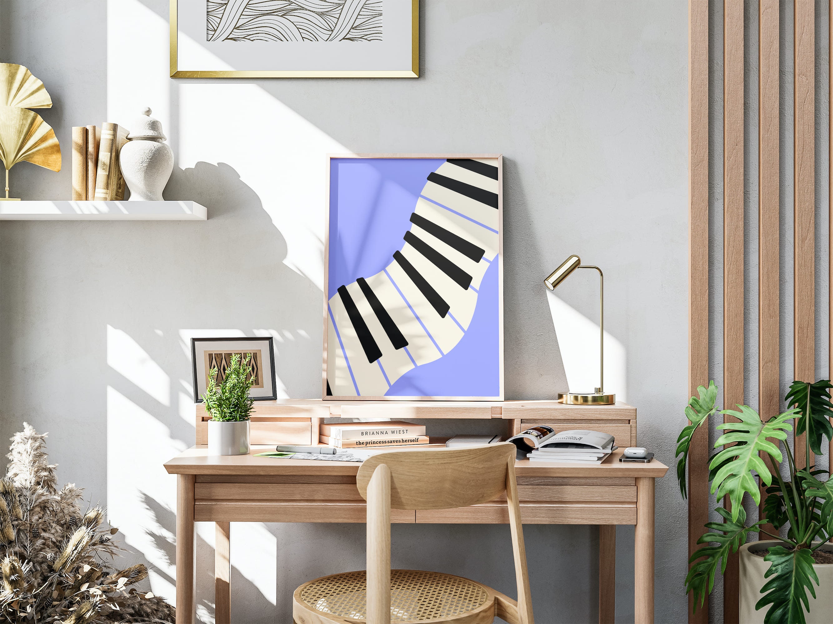 Piano Poster Piano Keyboard Wall Art Pianist Print Music - Etsy