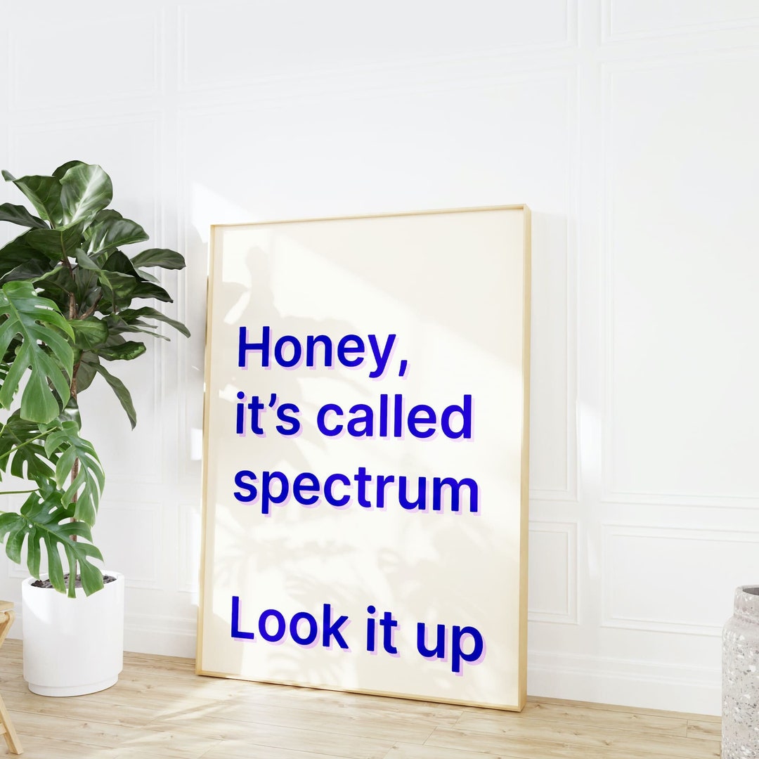 Funny Autism Wall Art – Autism Spectrum Disorder Print – Printable ...