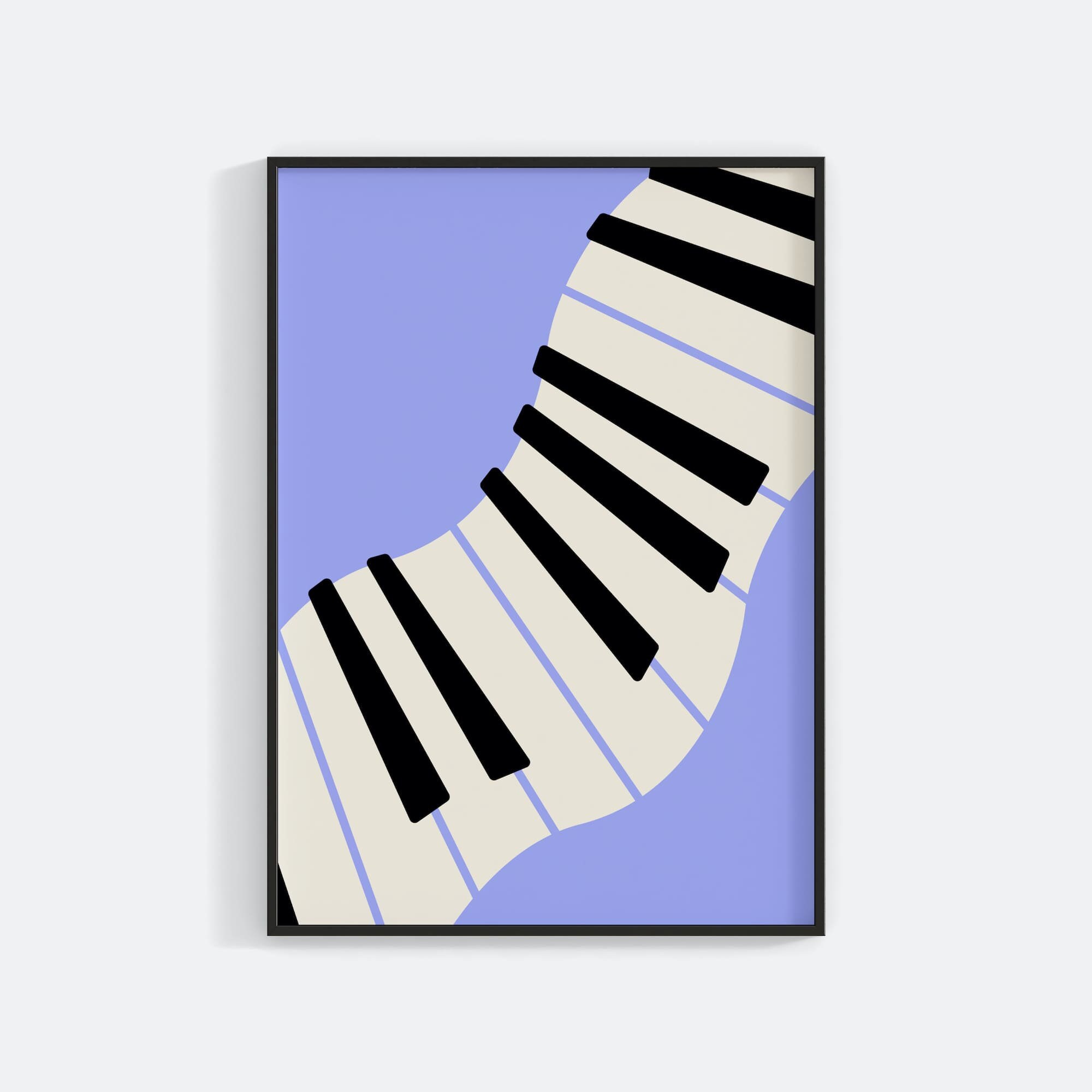 Piano Poster Piano Keyboard Wall Art Pianist Print Music - Etsy